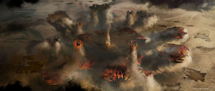 Ender’s Game Concept Art Bugger Planetary Launch - MyConfinedSpace