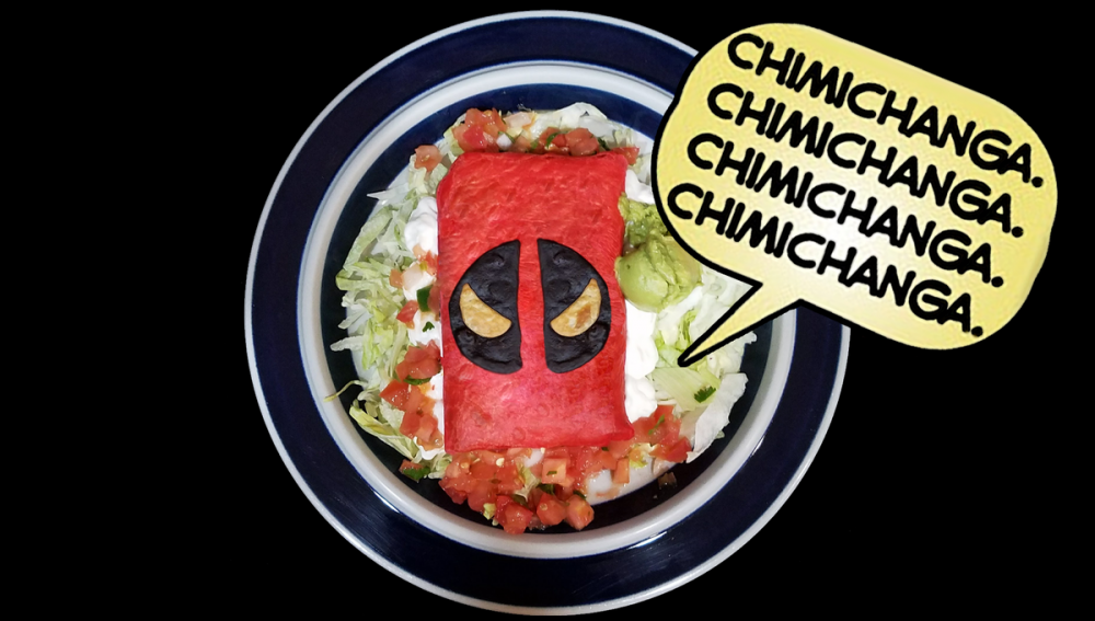 Fantastic Feasts: Deadpool Chimichangas - MyConfinedSpace