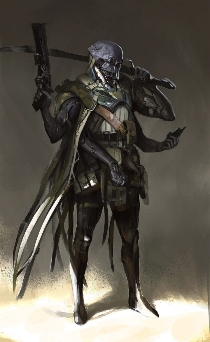 four armed warrior - MyConfinedSpace