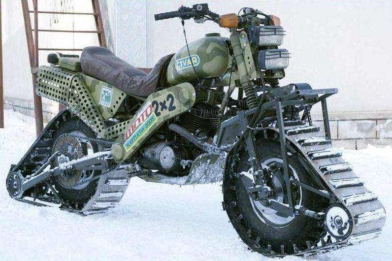 Snow Job Motorcycle Conversion at Cameron Coppin blog