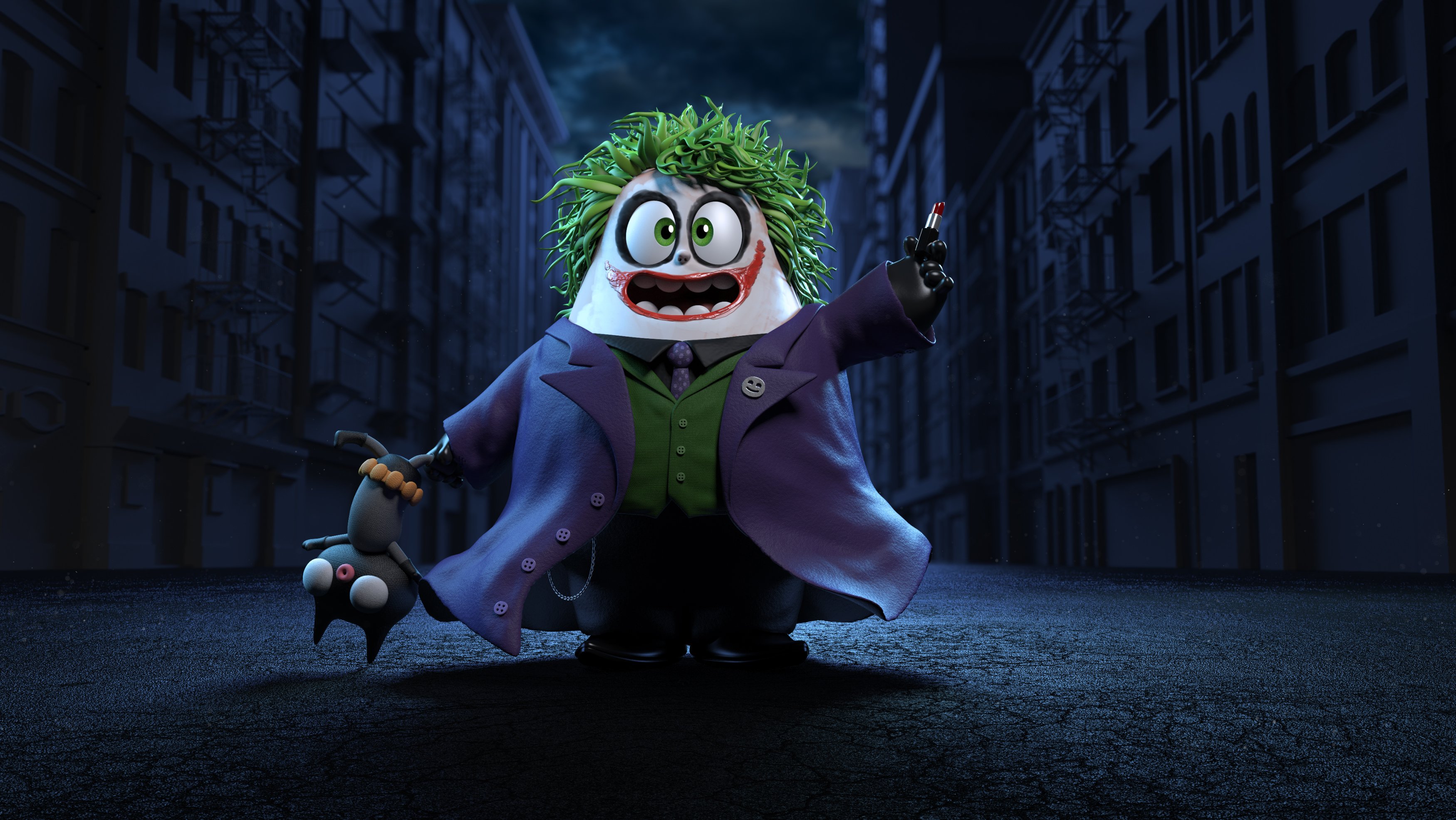 Chibi Joker - MyConfinedSpace