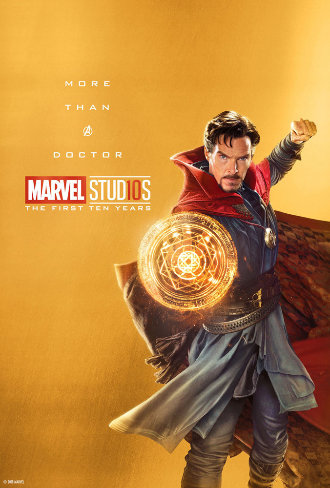 Marvel Cinematic 10 Year Anniversary Posters - MyConfinedSpace