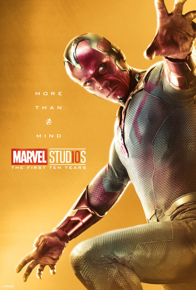 Marvel Cinematic 10 Year Anniversary Posters - MyConfinedSpace