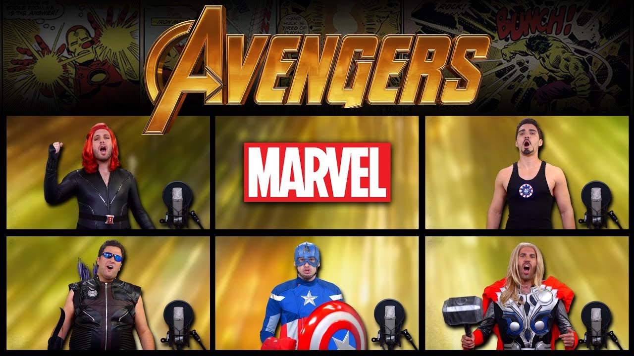 Avengers Acapella Marvel Cover - MyConfinedSpace