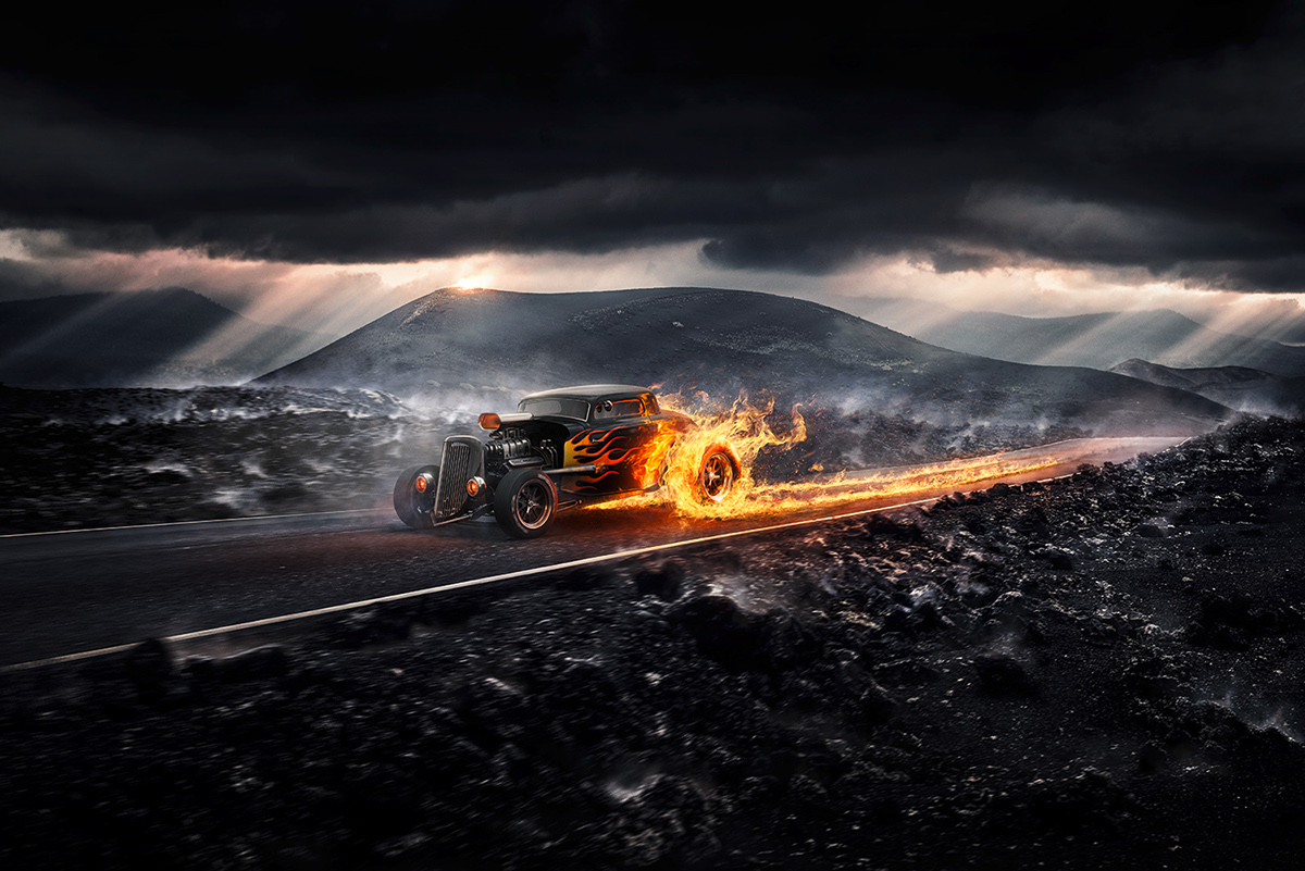 ghost rider hot rod - MyConfinedSpace