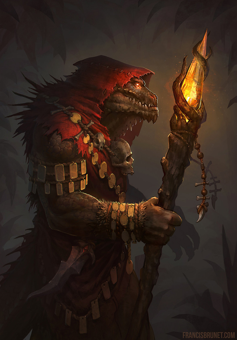 Lizard mage - MyConfinedSpace