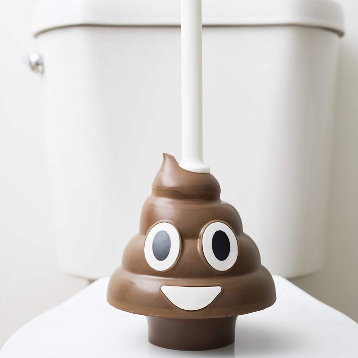 Squatty Potty Emoji Poo Plunger - MyConfinedSpace
