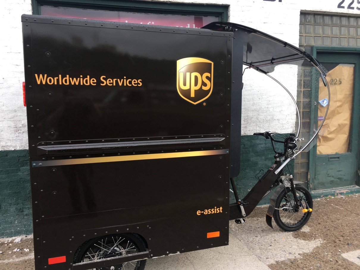 UPS Bikes - MyConfinedSpace