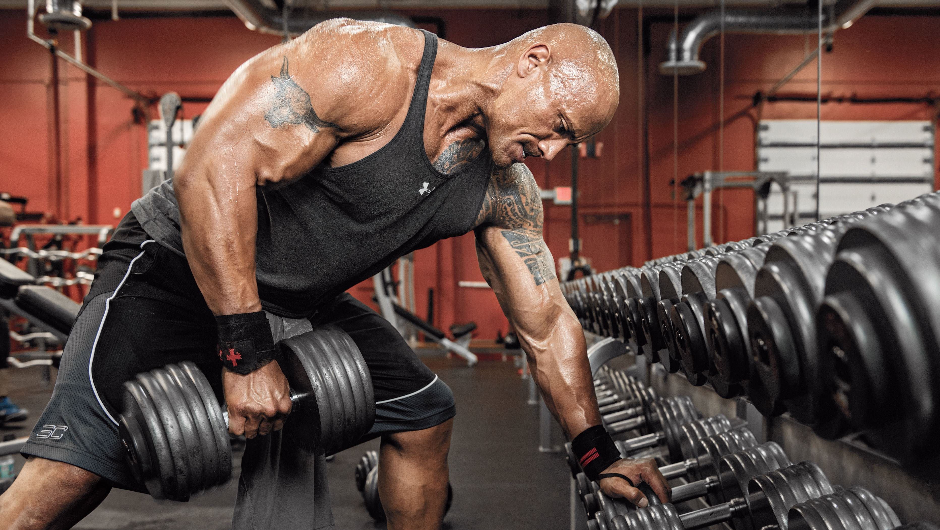 dwayne johnson workout new « MyConfinedSpace