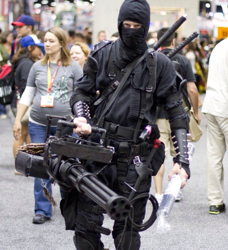 mini gun ninja - MyConfinedSpace