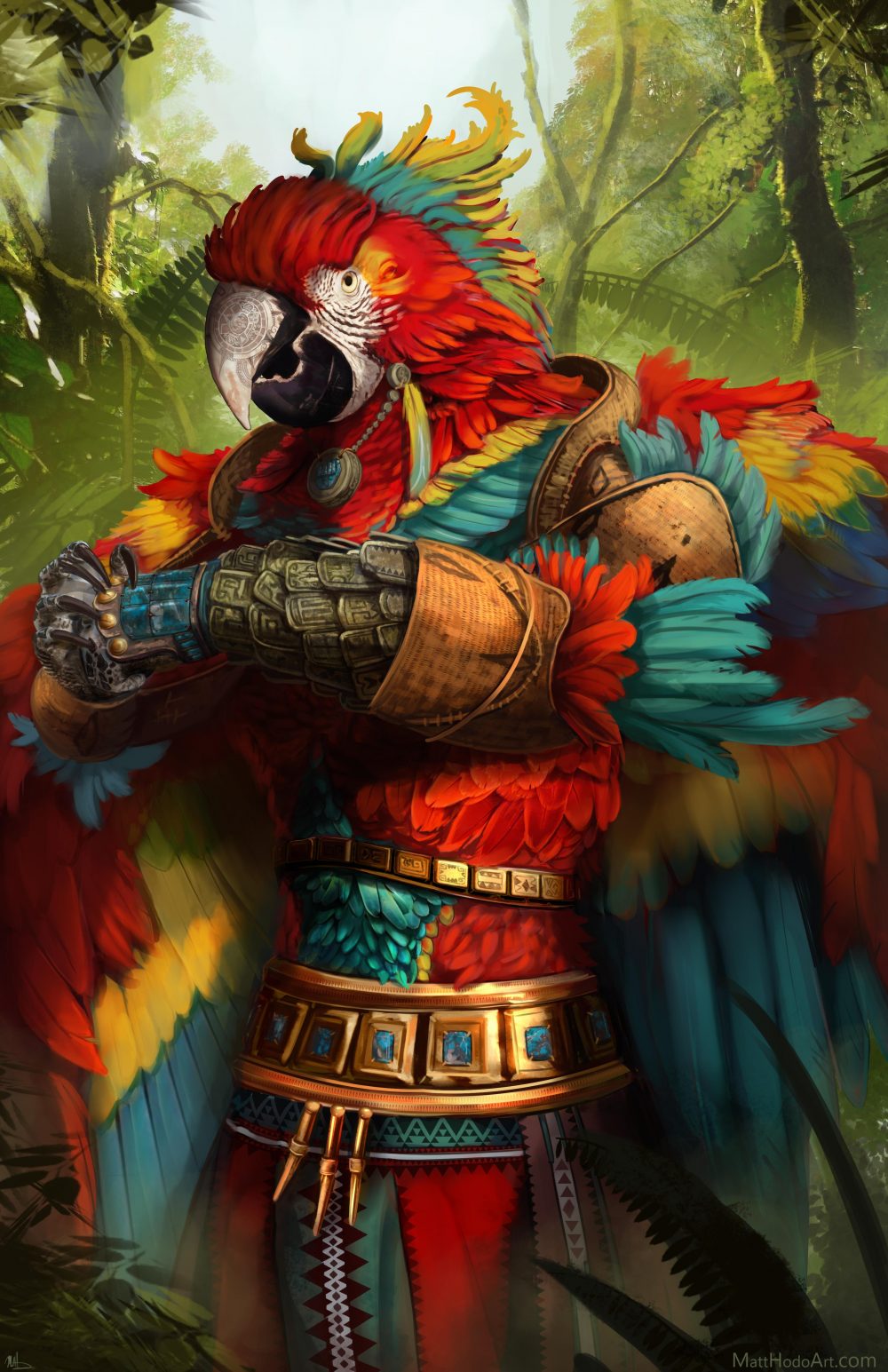 parrot warrior - MyConfinedSpace