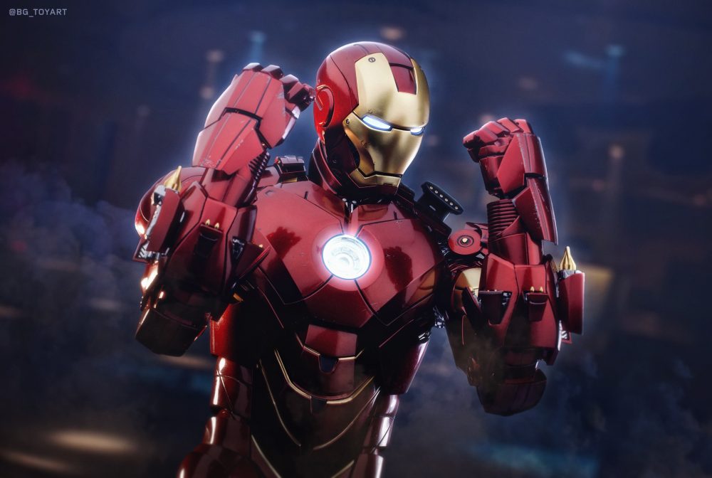 Iron man with rockets - MyConfinedSpace