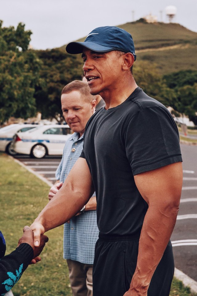 ripped obama - MyConfinedSpace