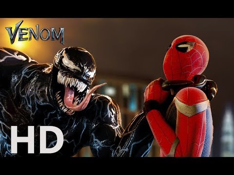 VENOM vs Spiderman EPIC Fight Scene 2018 Tom Hardy vs Tom Holland ...
