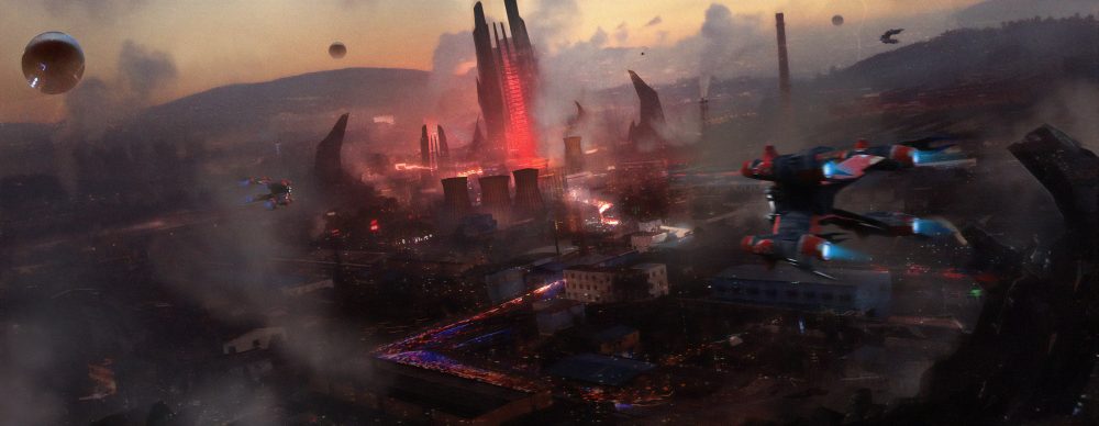 red future city - MyConfinedSpace