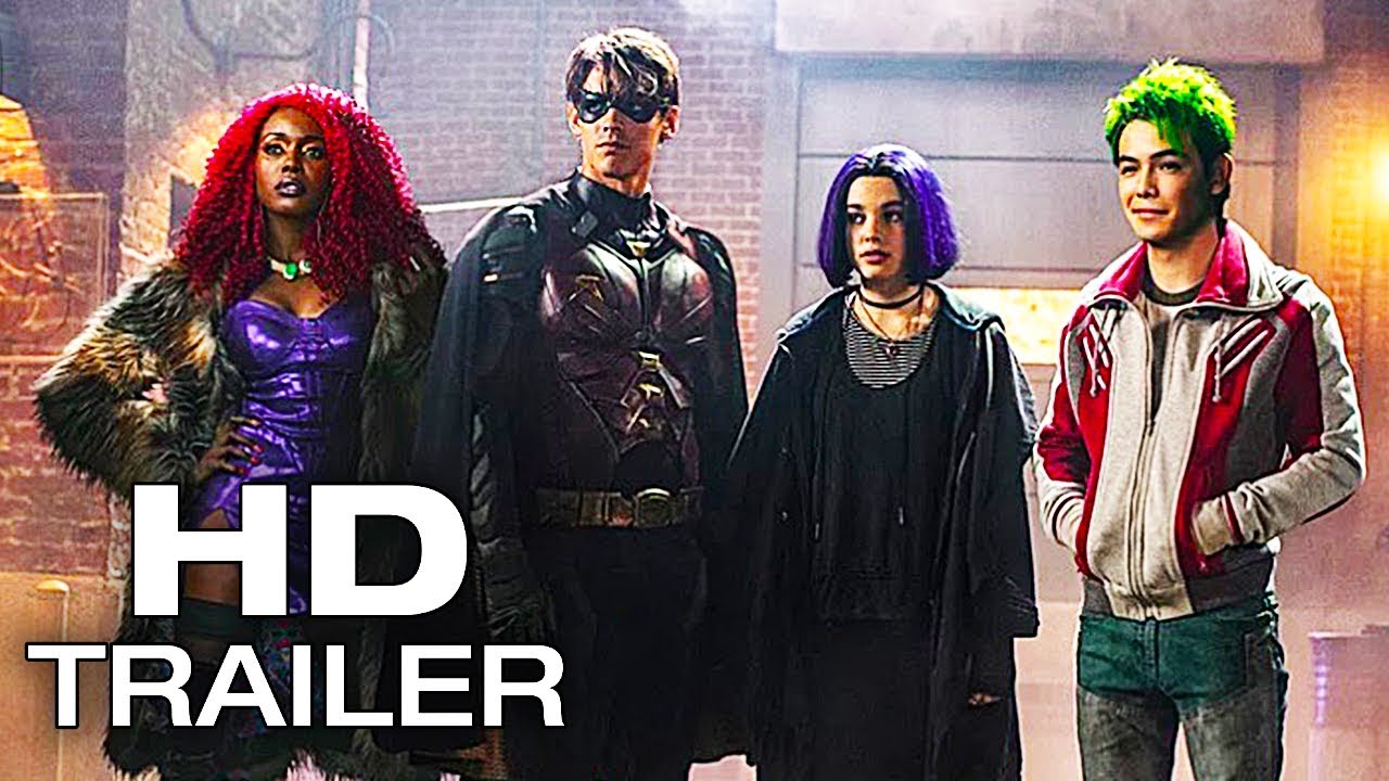 TITANS Official Trailer #2 2018 DC Universe Series HD - MyConfinedSpace