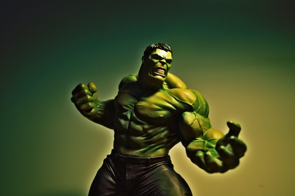 angry hulk with veiny arms - MyConfinedSpace