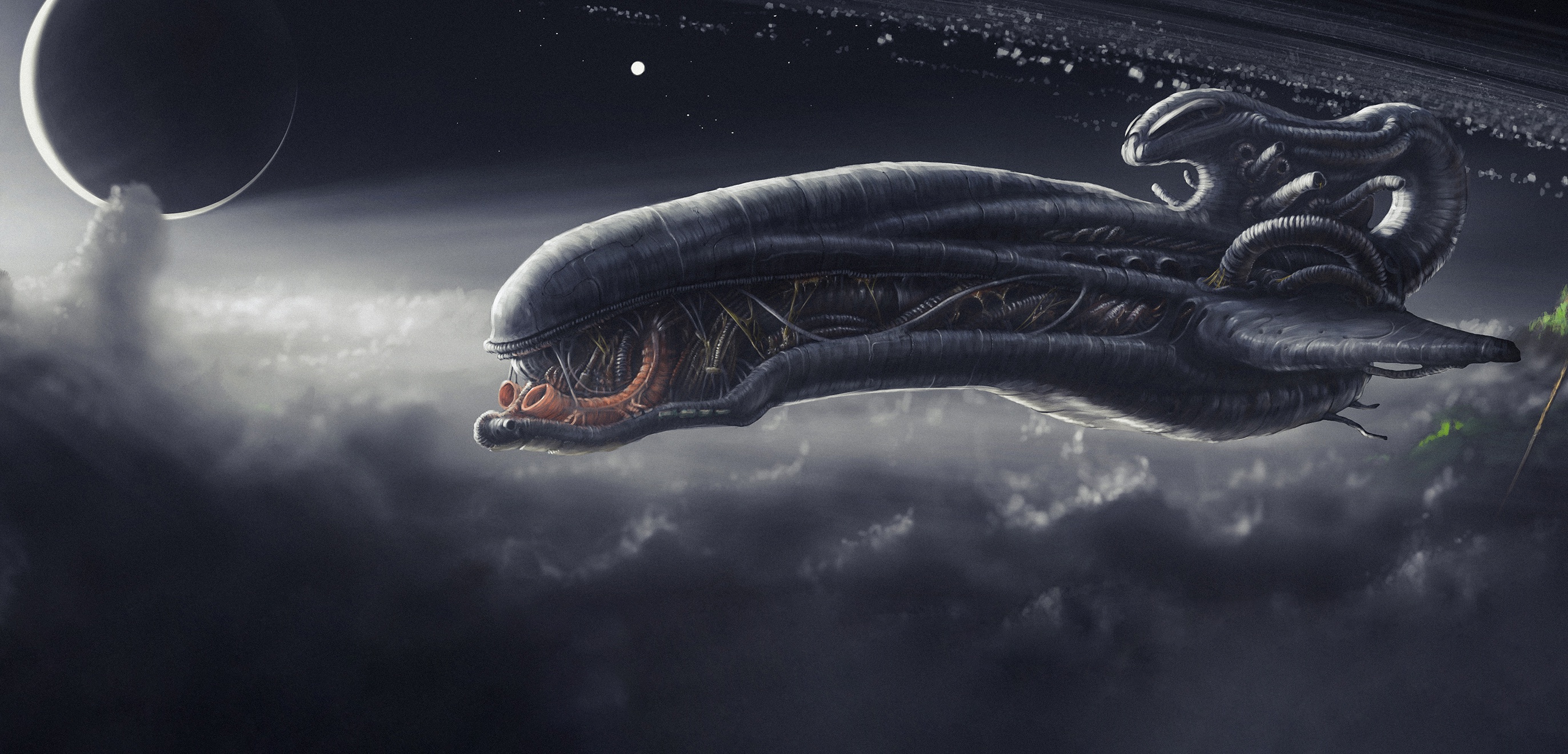 Giger Spaceship - MyConfinedSpace