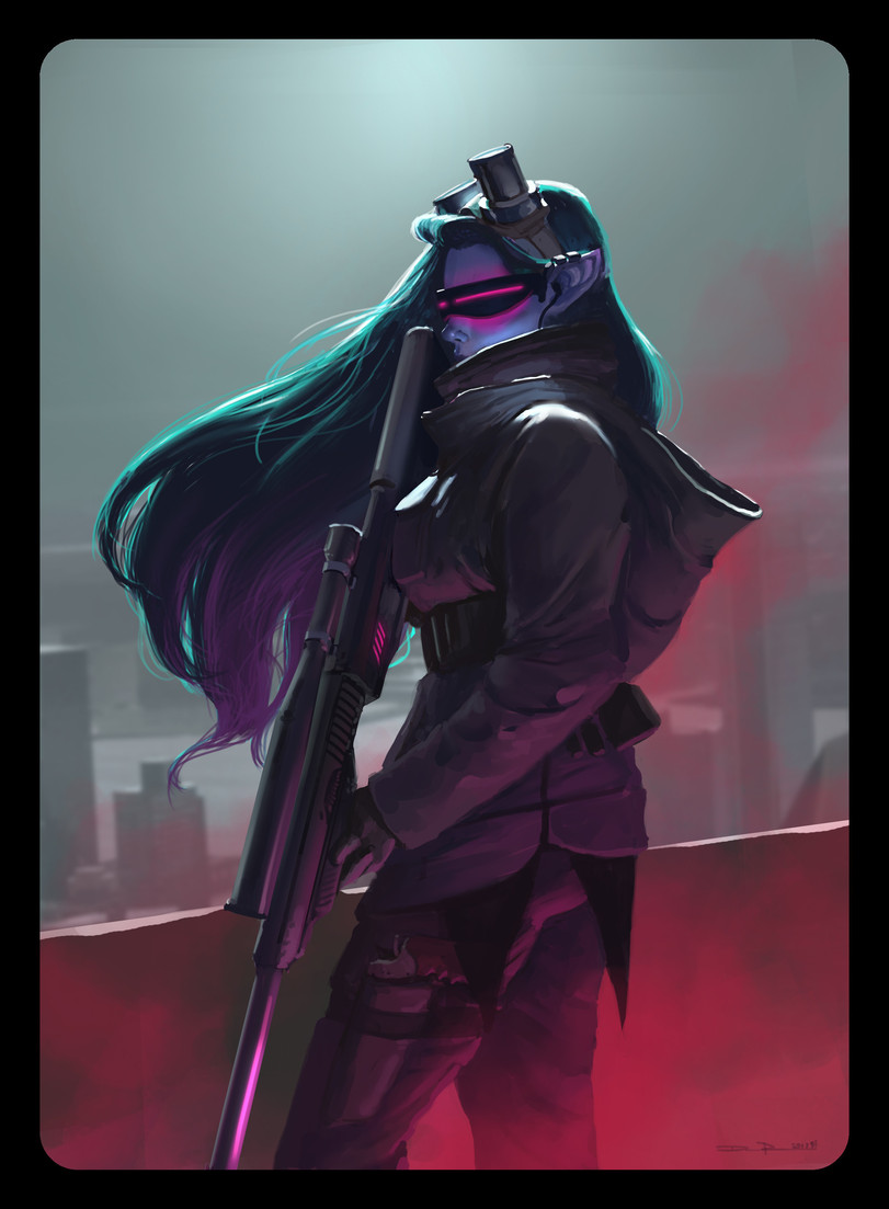 Neon sniper - MyConfinedSpace