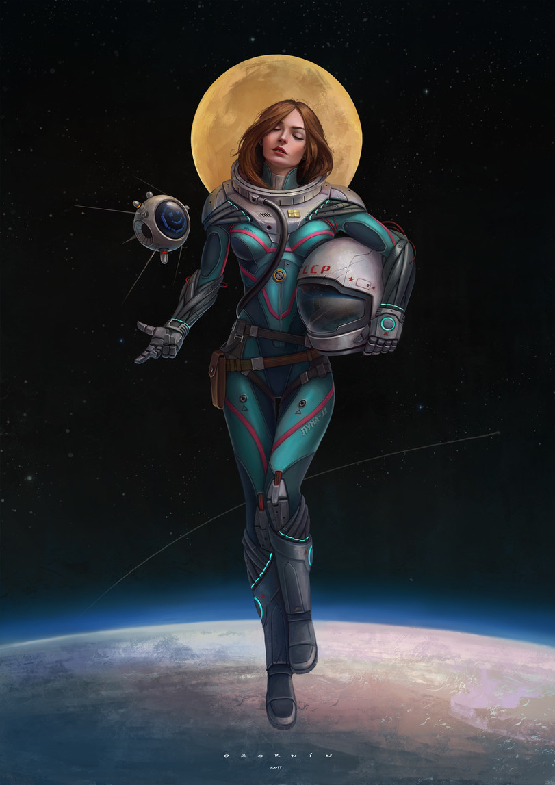 Russian Space Lady - MyConfinedSpace