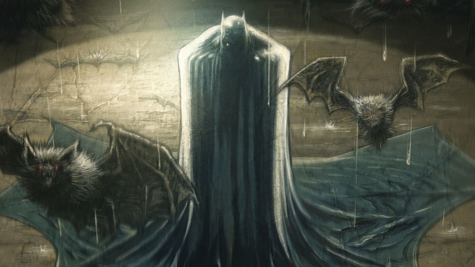 batman and bats - MyConfinedSpace