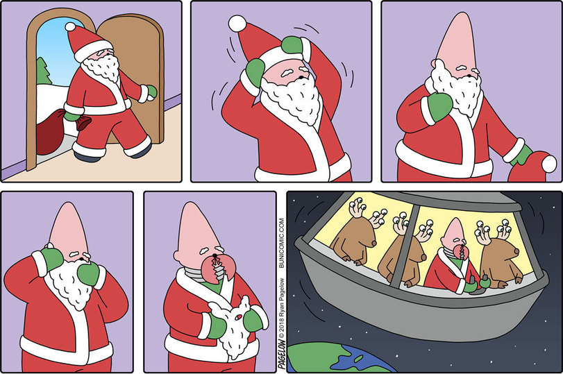 Santa is an Alien - MyConfinedSpace