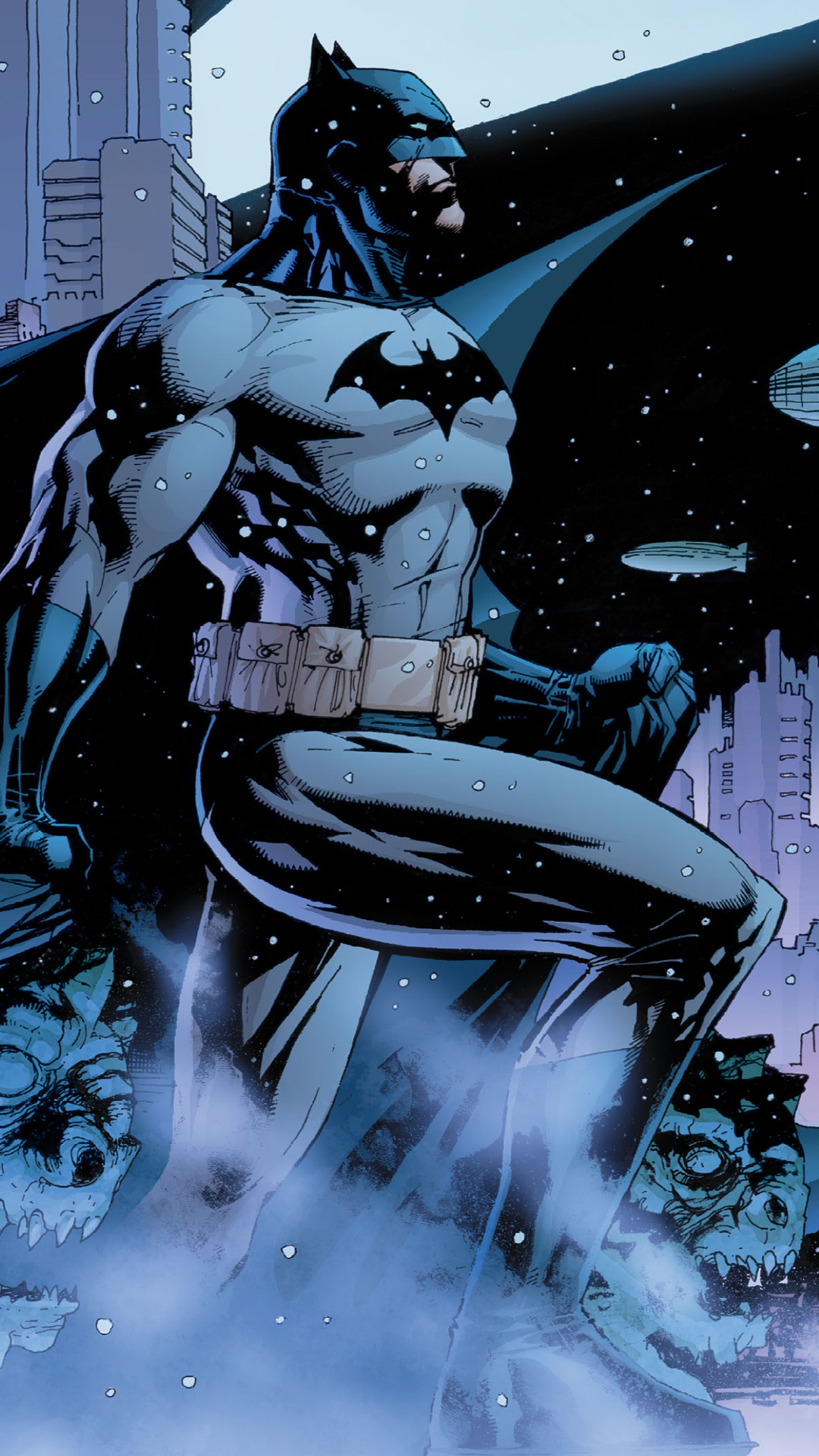 Batman with a knee up - MyConfinedSpace