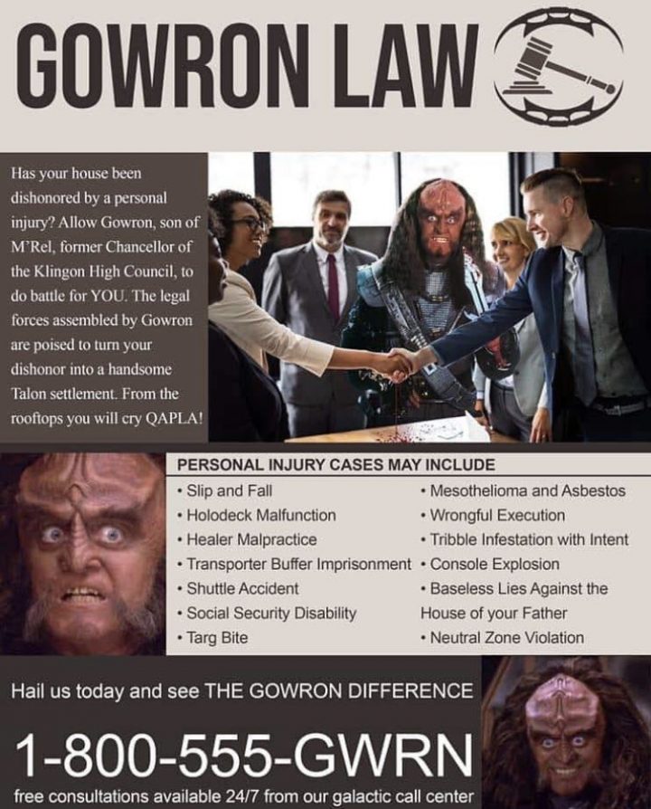 Gowron law - MyConfinedSpace