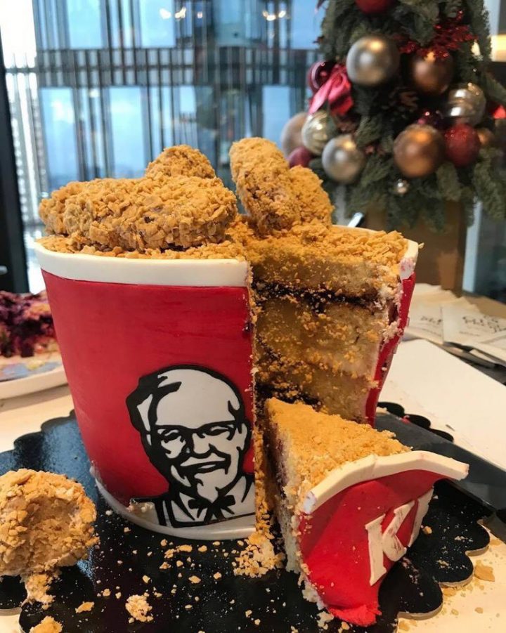 KFC Cake - MyConfinedSpace