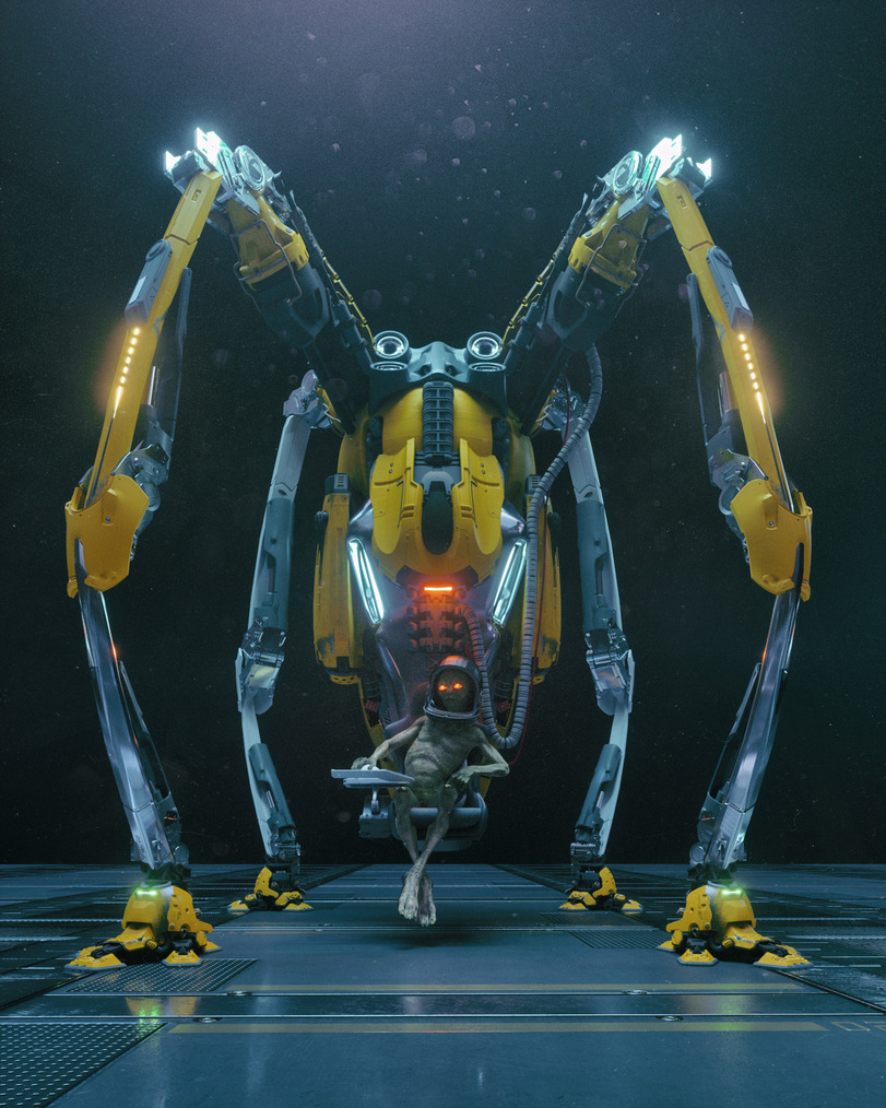 Spider-Bot - MyConfinedSpace