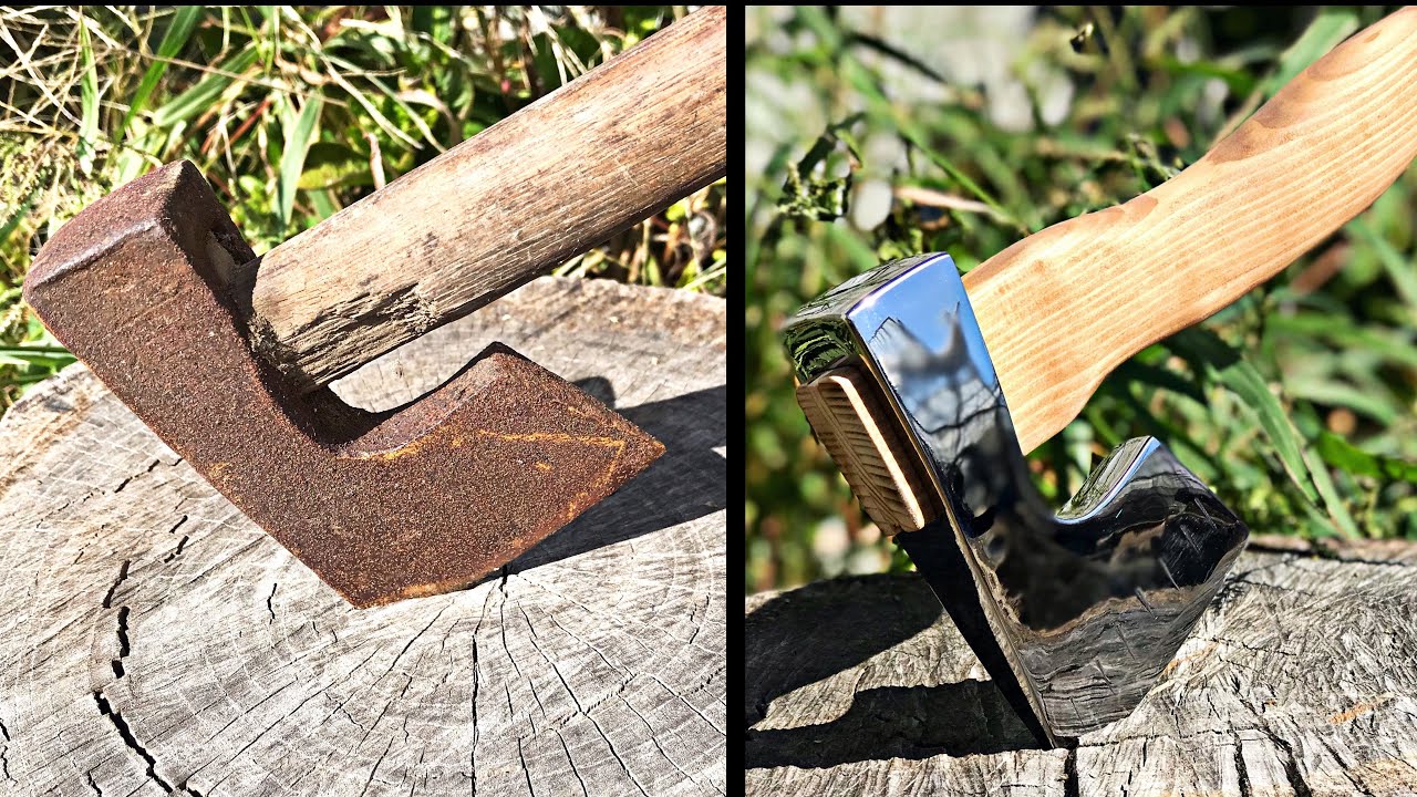 Antique Axe Restoration - MyConfinedSpace