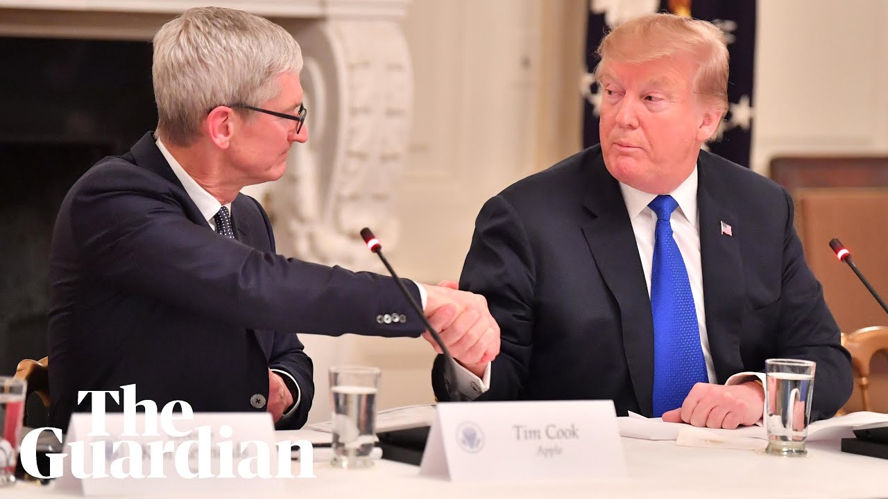 Tim Apple Donald Trump gets name of tech giants CEO wrong - MyConfinedSpace