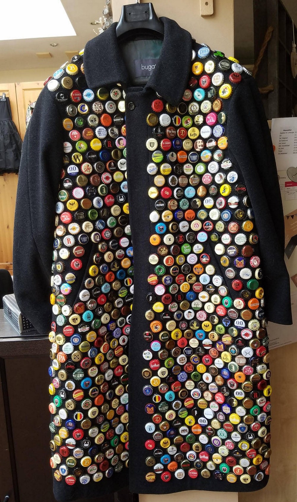 bottle cap jacket - MyConfinedSpace