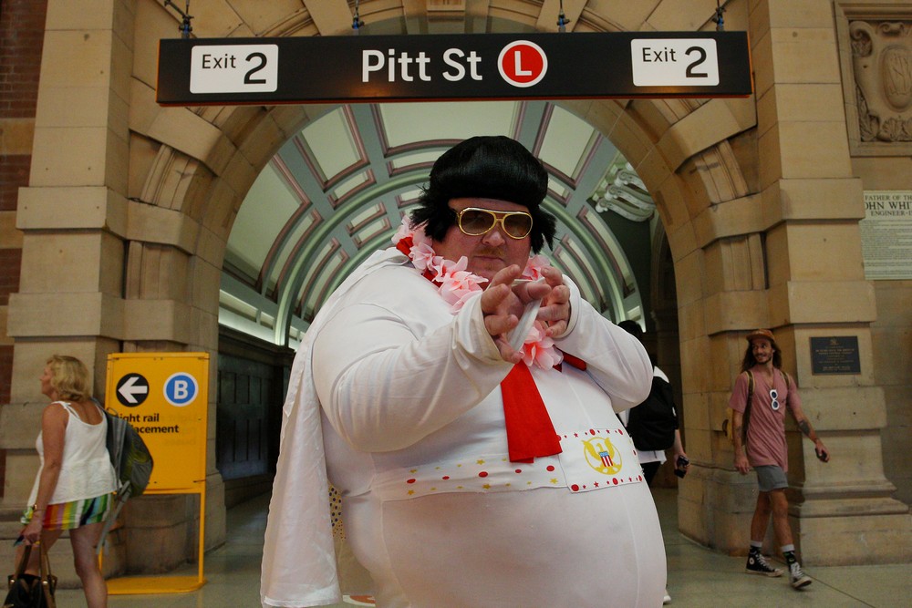 pitt st elvis cosplayer - MyConfinedSpace