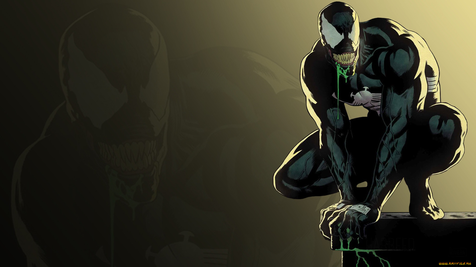 venom is drooling - MyConfinedSpace