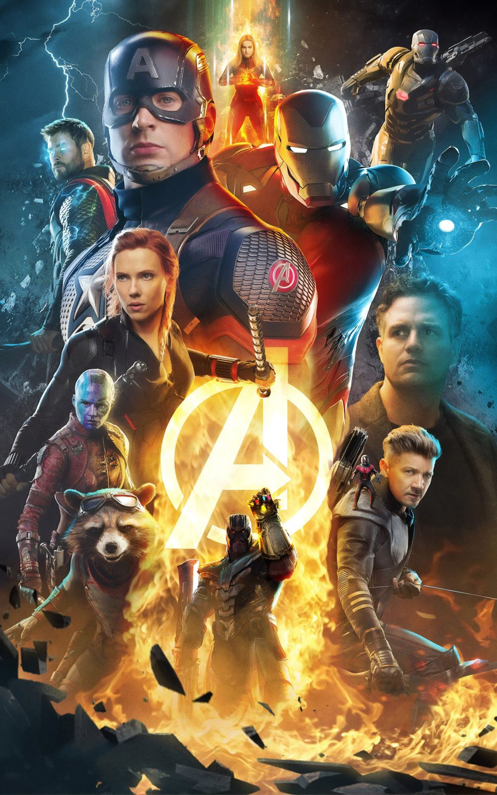 Avengers explosion Poster - MyConfinedSpace