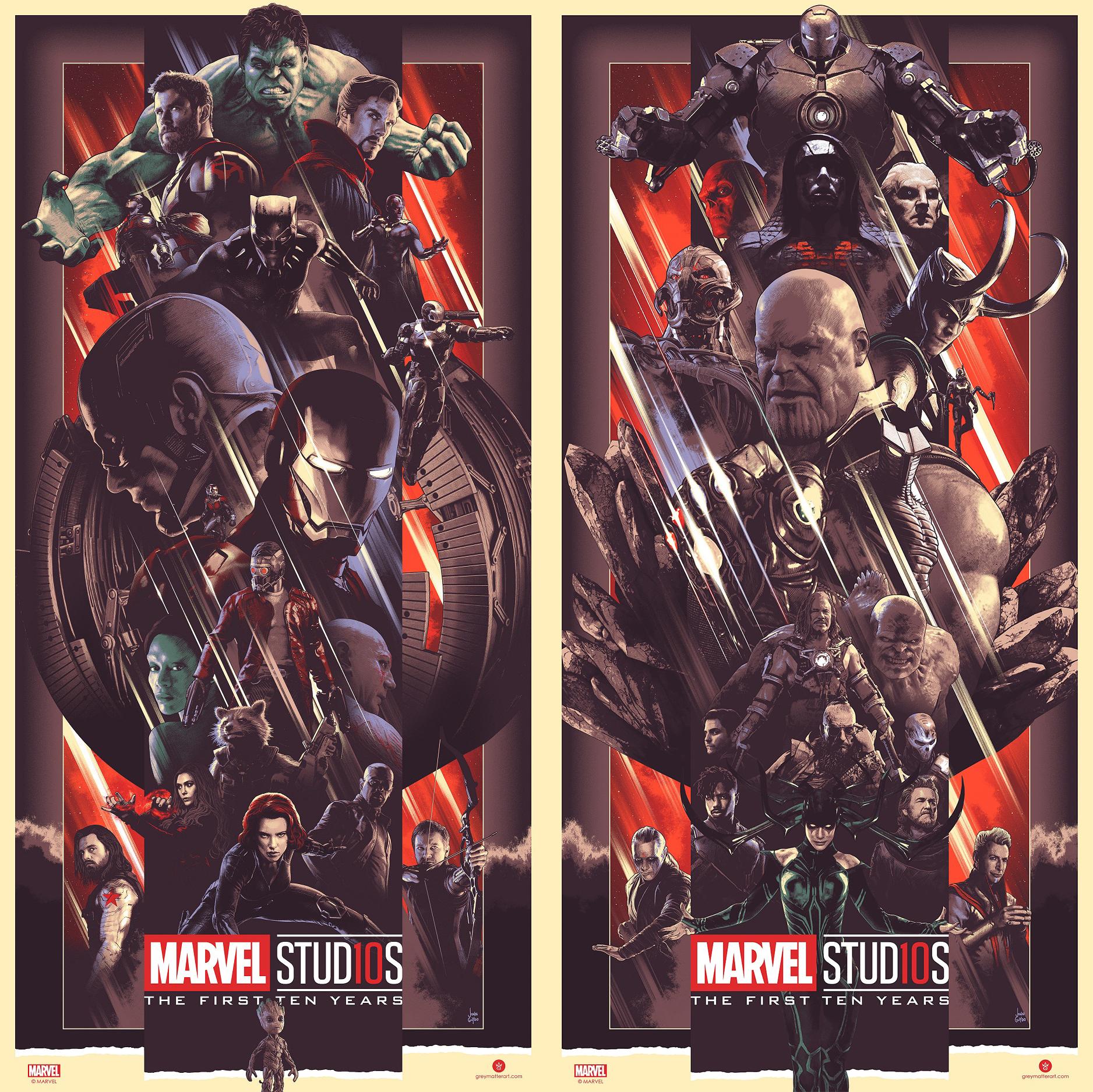 Marvel Studios The First Ten Years - MyConfinedSpace