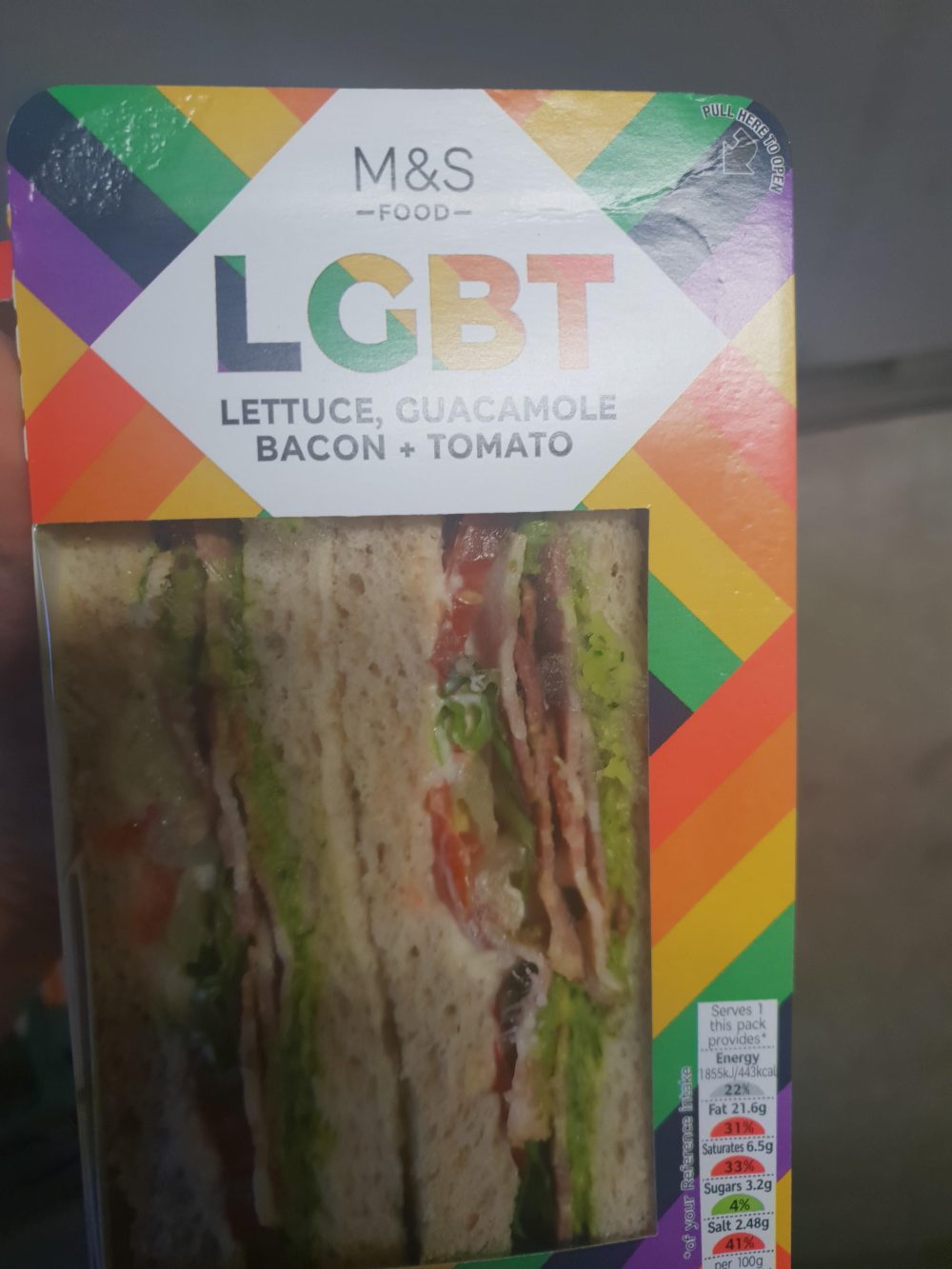 LGBT Sandwich - MyConfinedSpace