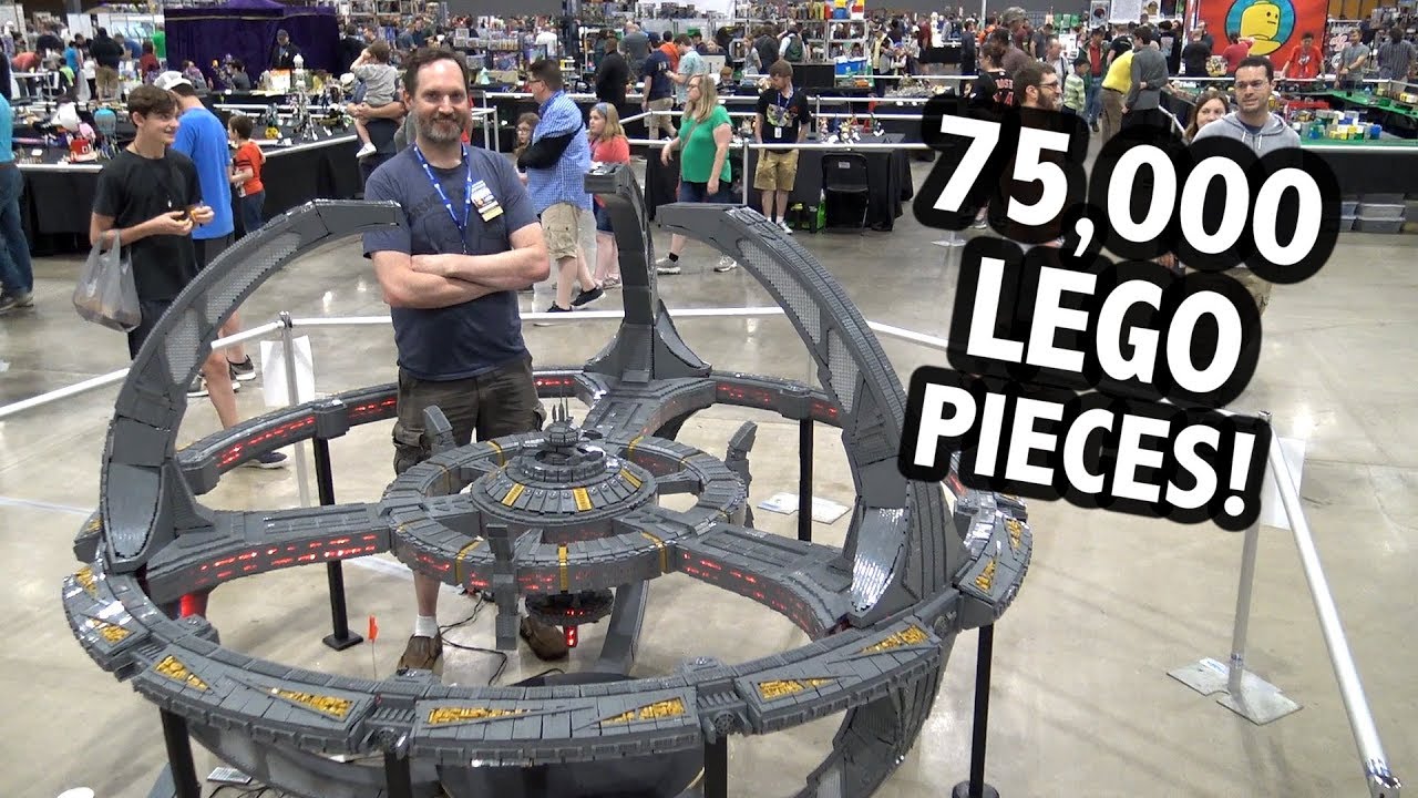 Huge LEGO Star Trek Deep Space Nine Brickworld Chicago 2019 ...