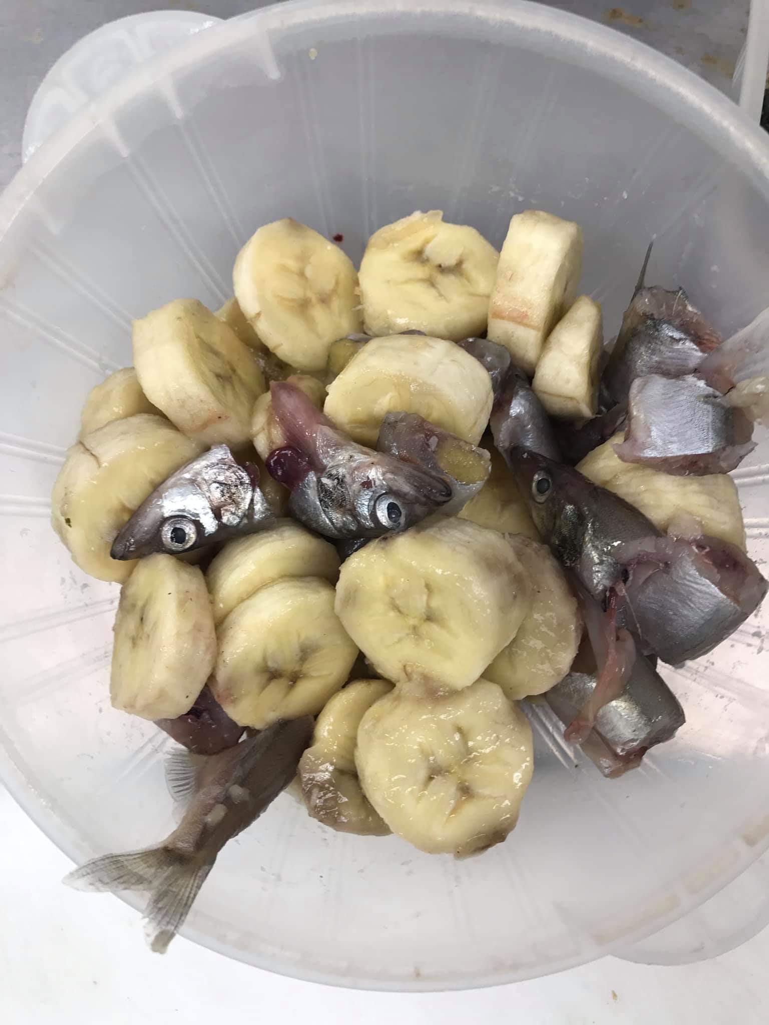 fish and banana salad - MyConfinedSpace