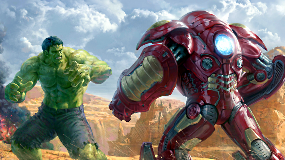 hulk vs hulk buster - MyConfinedSpace