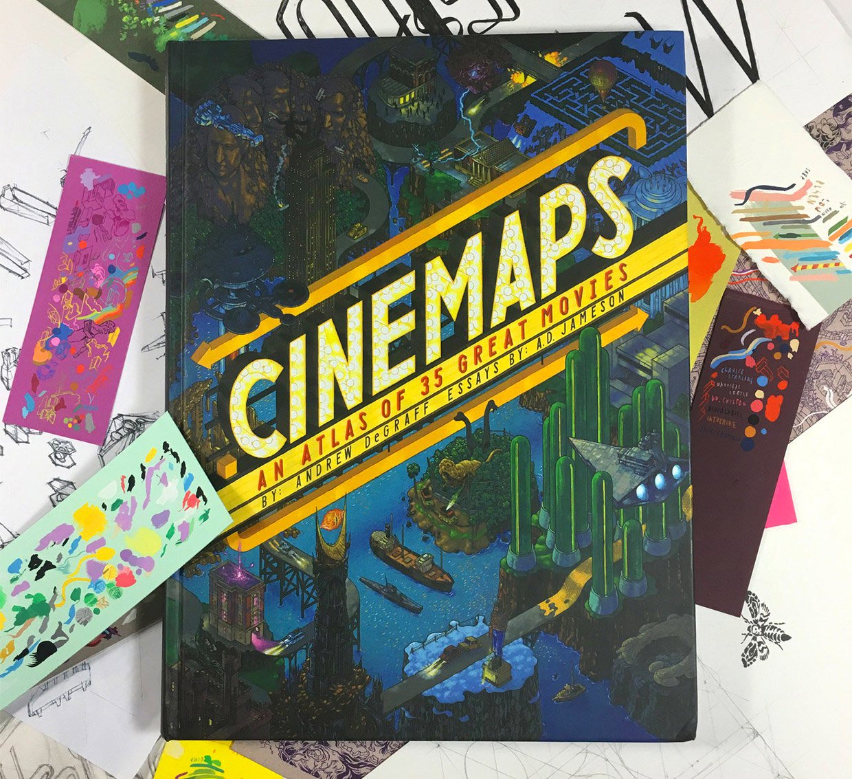 Cinemaps Is an Artful Atlas of the Movies - MyConfinedSpace