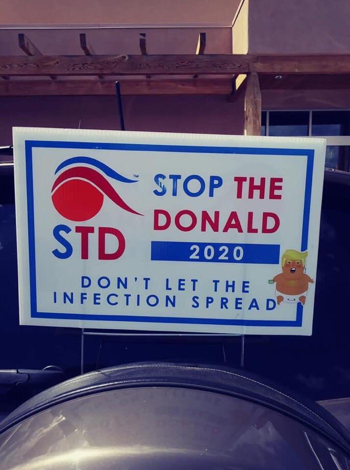 STD Stop The Donald 2020 - MyConfinedSpace