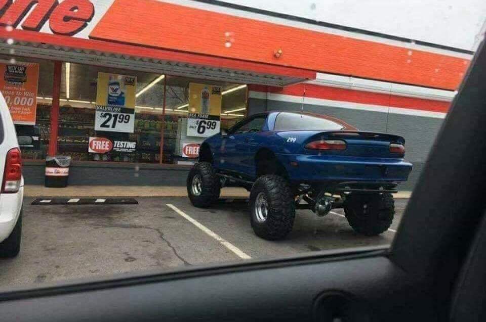 Red Neck Camaro - MyConfinedSpace