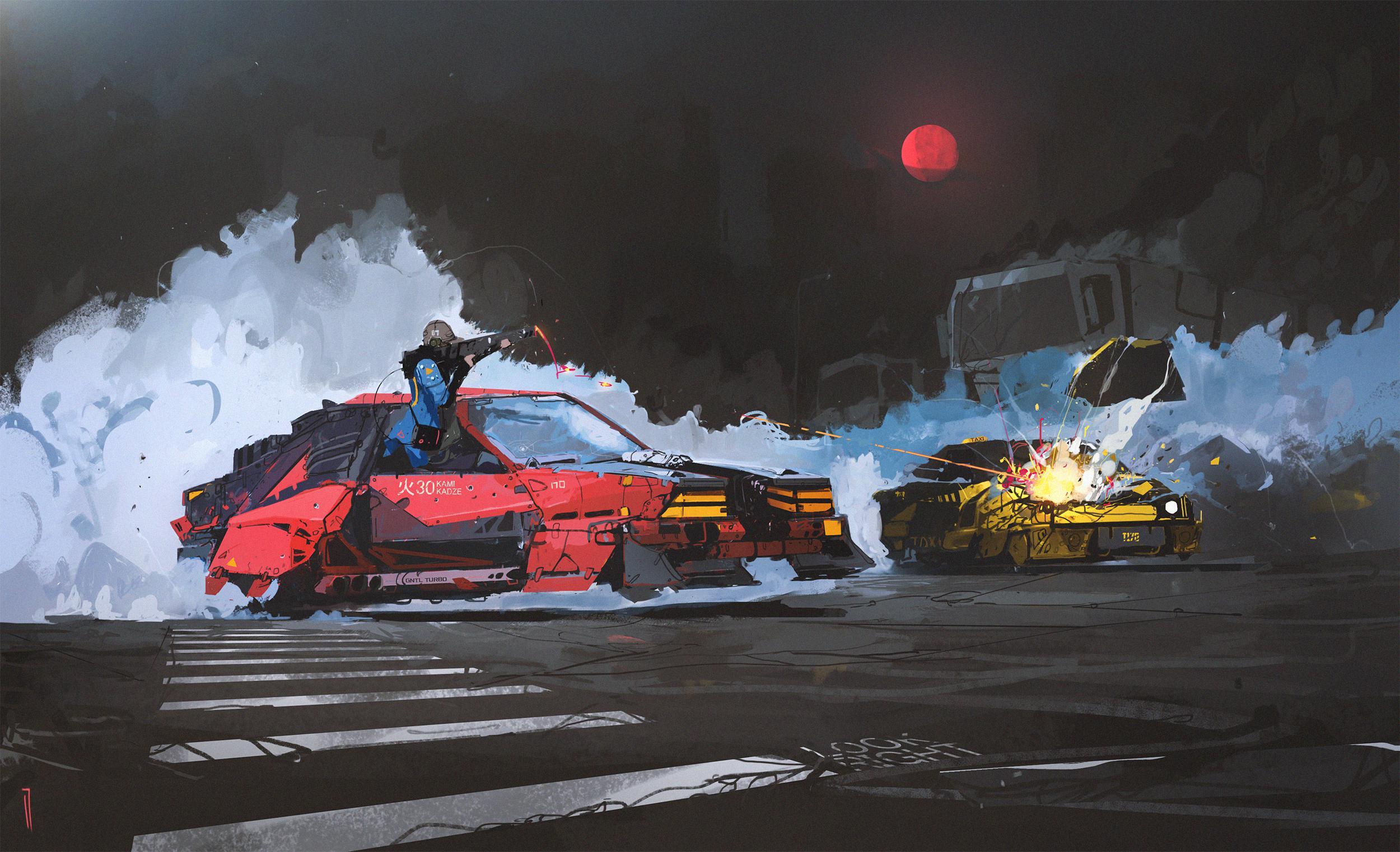 floating drift battle - MyConfinedSpace