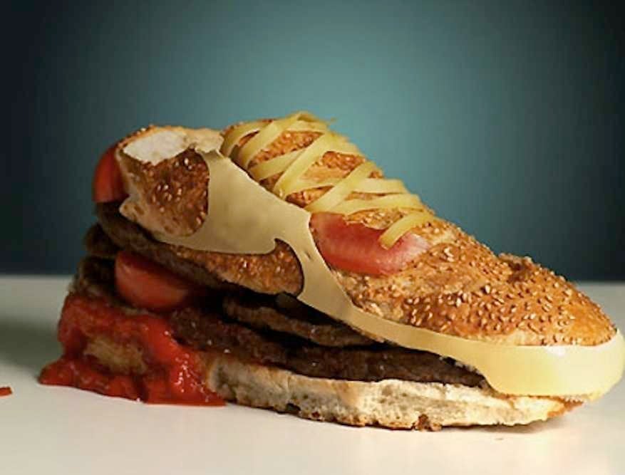Burger Shoe - MyConfinedSpace