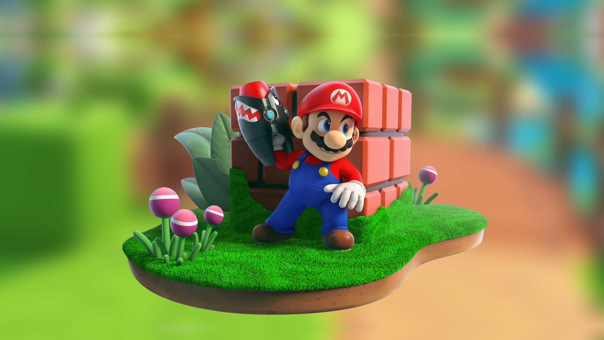 mario with bullet bill gun - MyConfinedSpace