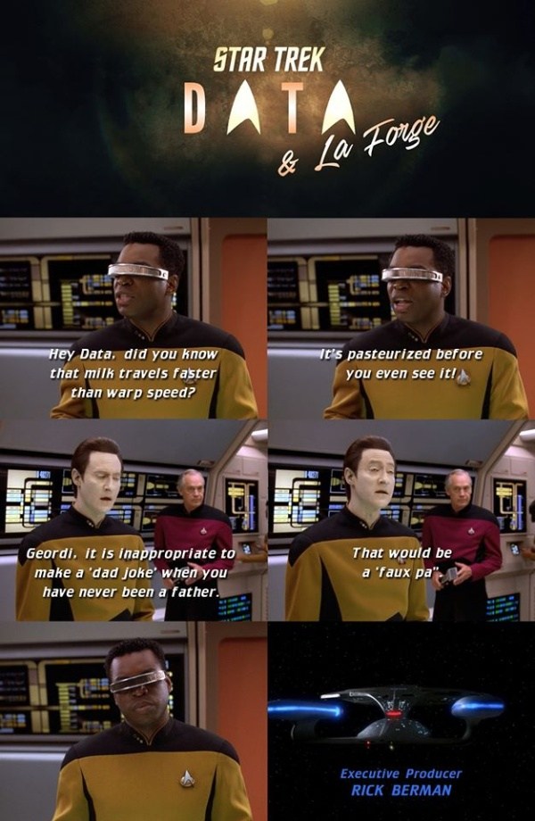 Star Trek Dad Jokes - MyConfinedSpace