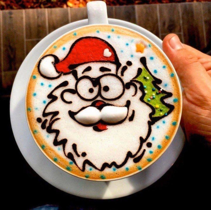 santa coffee - MyConfinedSpace