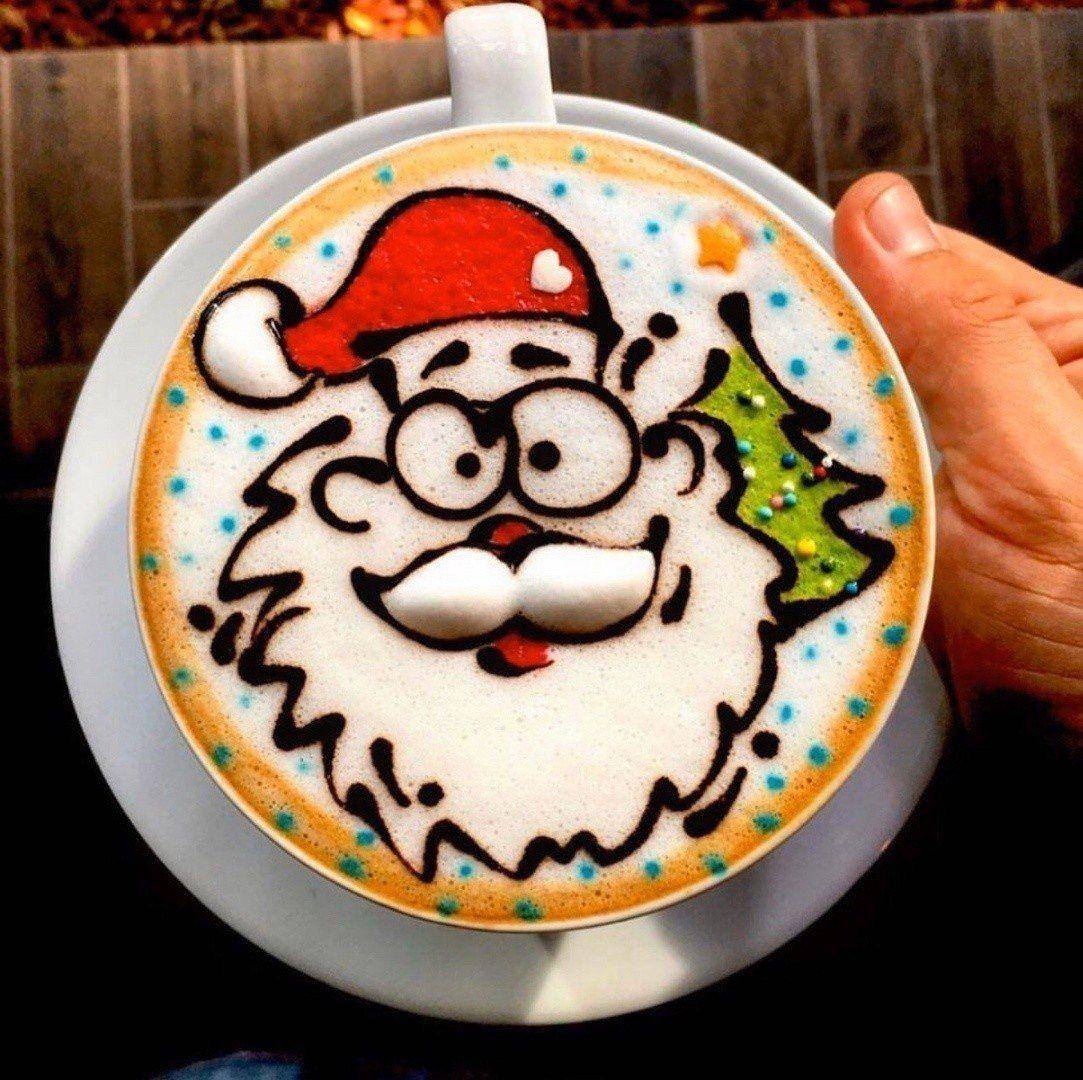 santa coffee - MyConfinedSpace